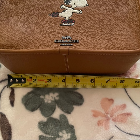 Coach | Bags | Coach X Peanuts Lunch Pail With Snoopy Ice Skate Motif ...